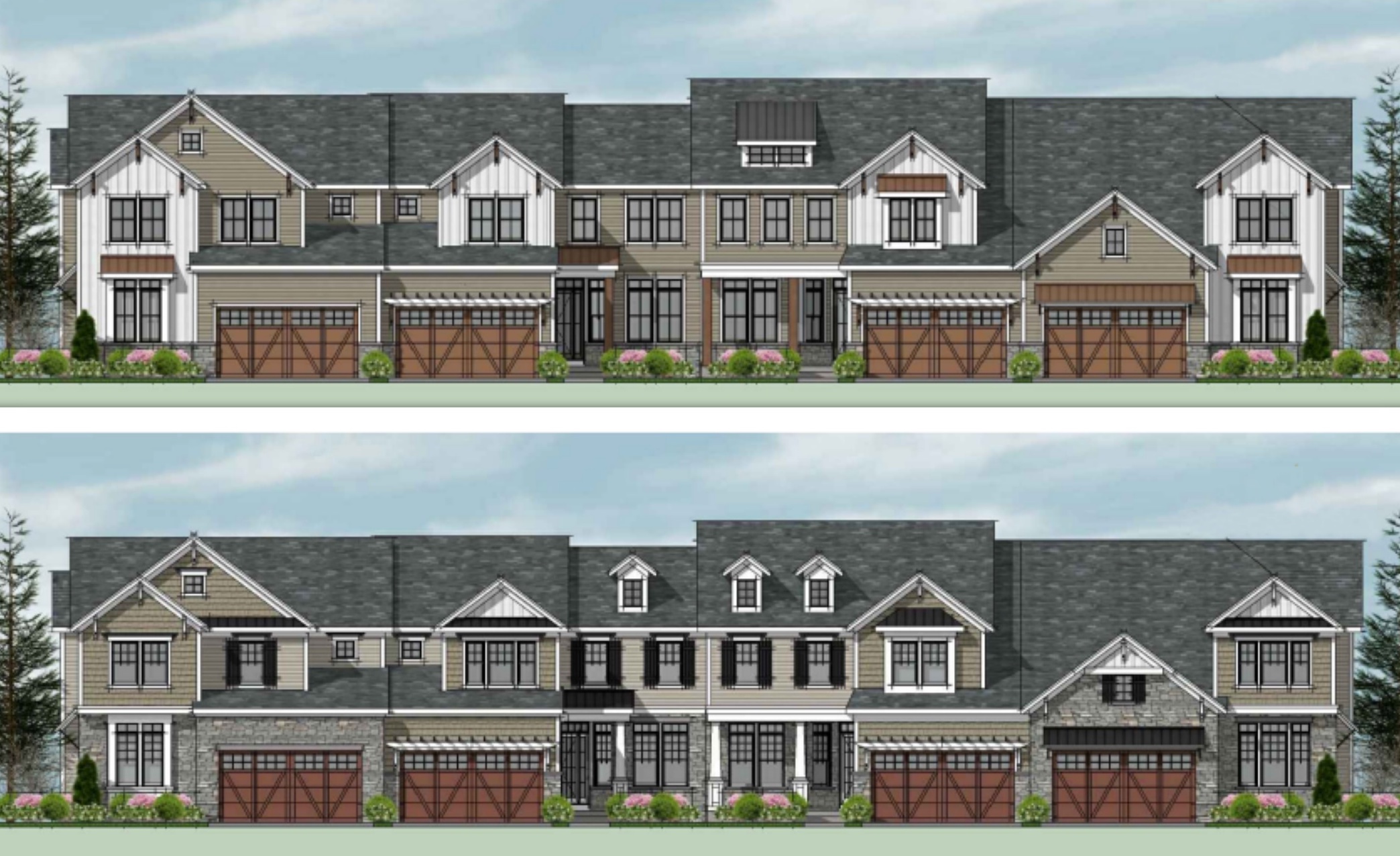 Hamilton estate townhouse renderings - SAVVY MAINLINE