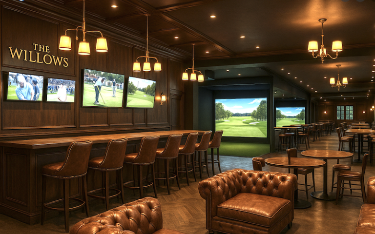 Golfers – new and seasoned – escape the cold at new, state-of-the-art ...
